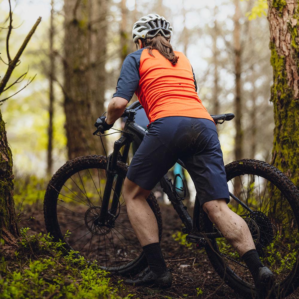 Rivelo Womens Triscombe MTB Shorts (Slate) | Unbound Supply Co.